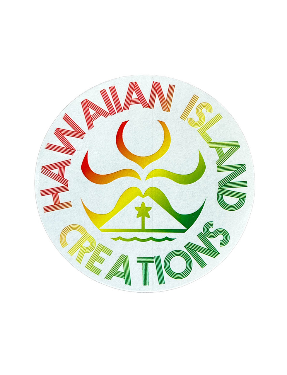 HIC Shaggy Dot Sticker – Hawaiian Island Creations
